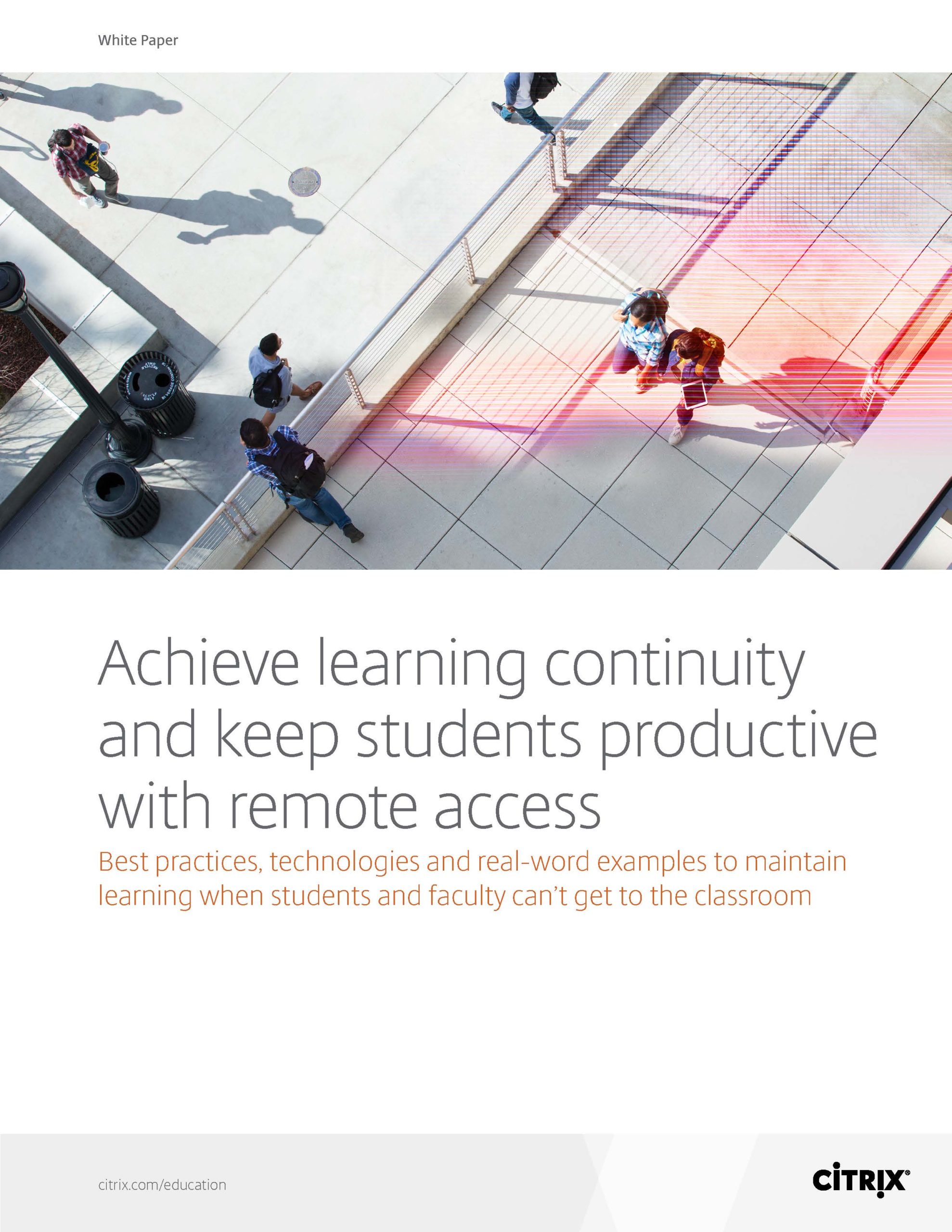 Achieve learning continuity and keep students productive with remote ...