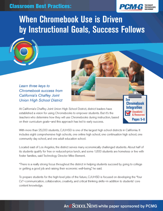 Classroom Best Practices: When Chromebook Use is Driven by ...