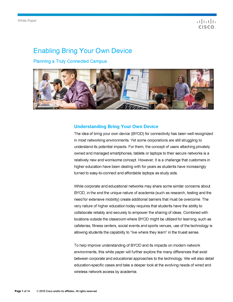 Enabling Bring Your Own Device | eSchool News