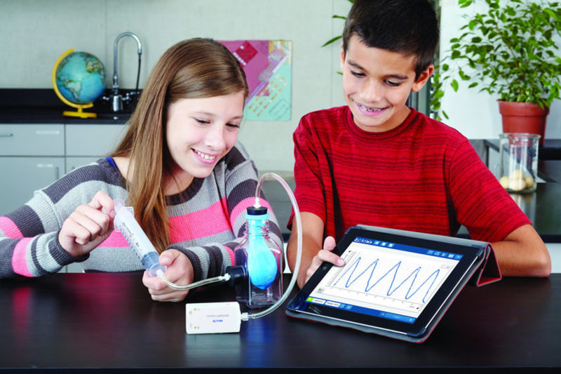 Wireless sensors help students connect with science