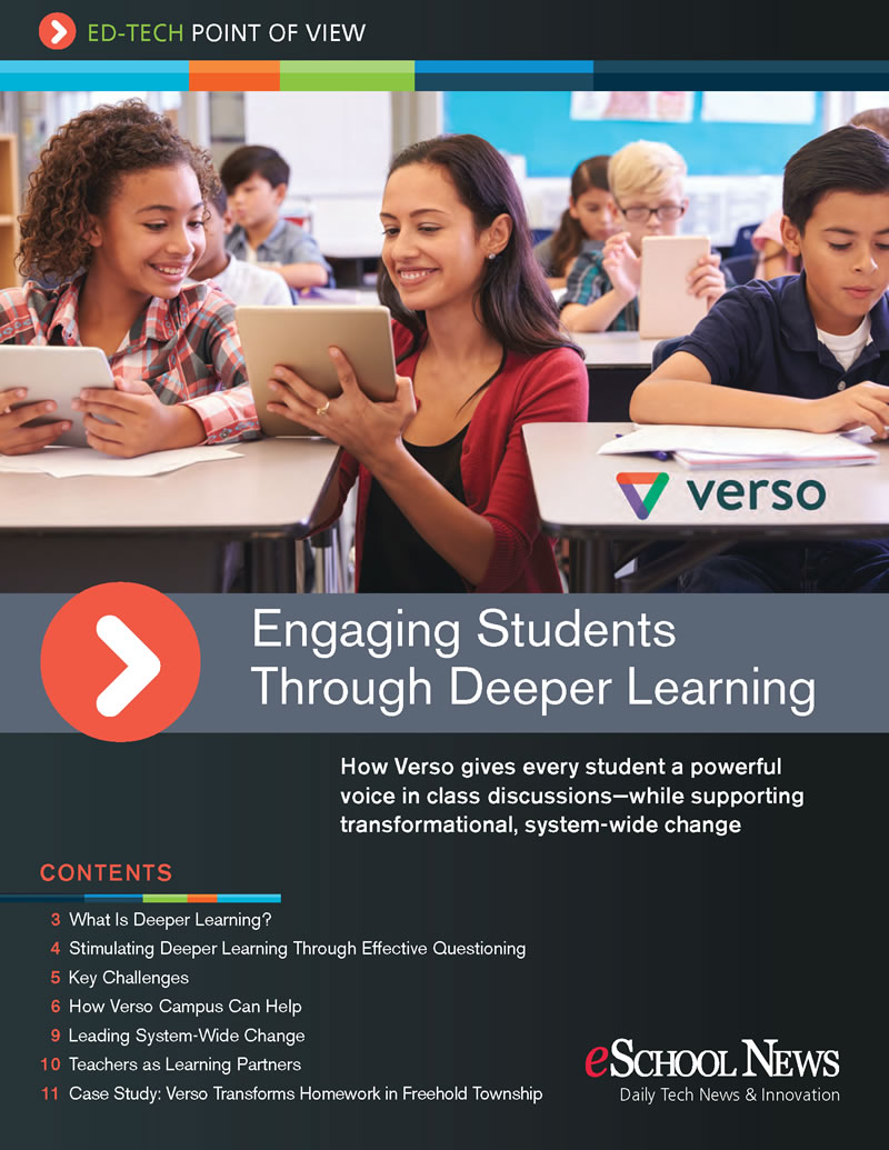 Engaging Students Through Deeper Learning | eSchool News