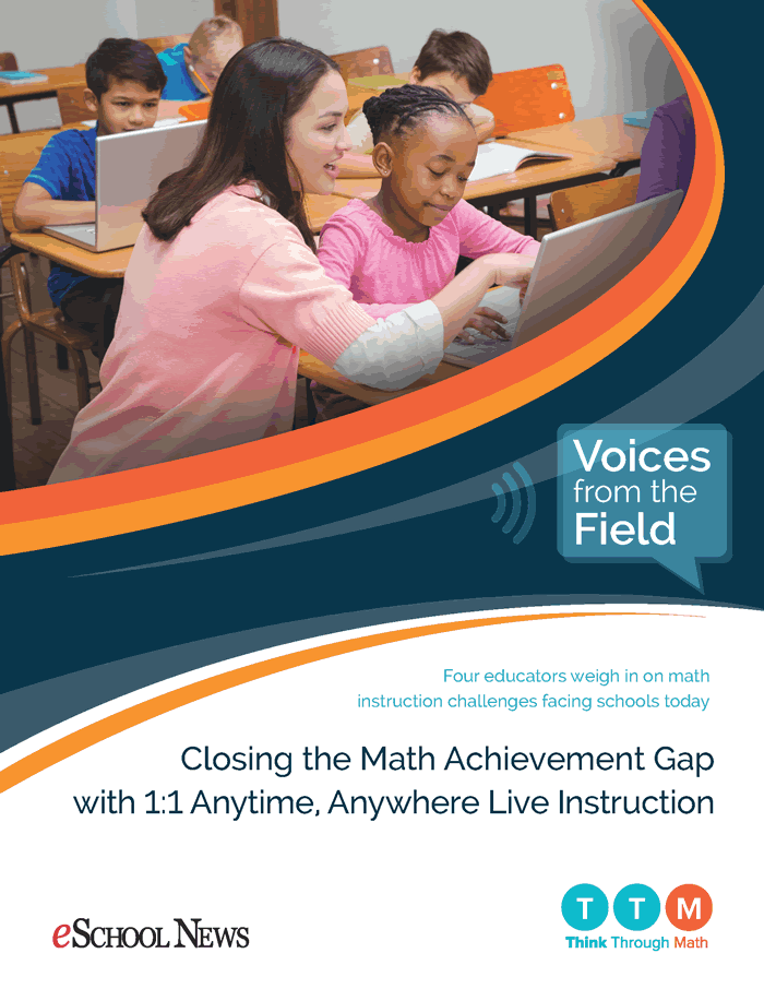 Closing the Math Achievement Gap with 1:1 Anytime, Anywhere Live ...