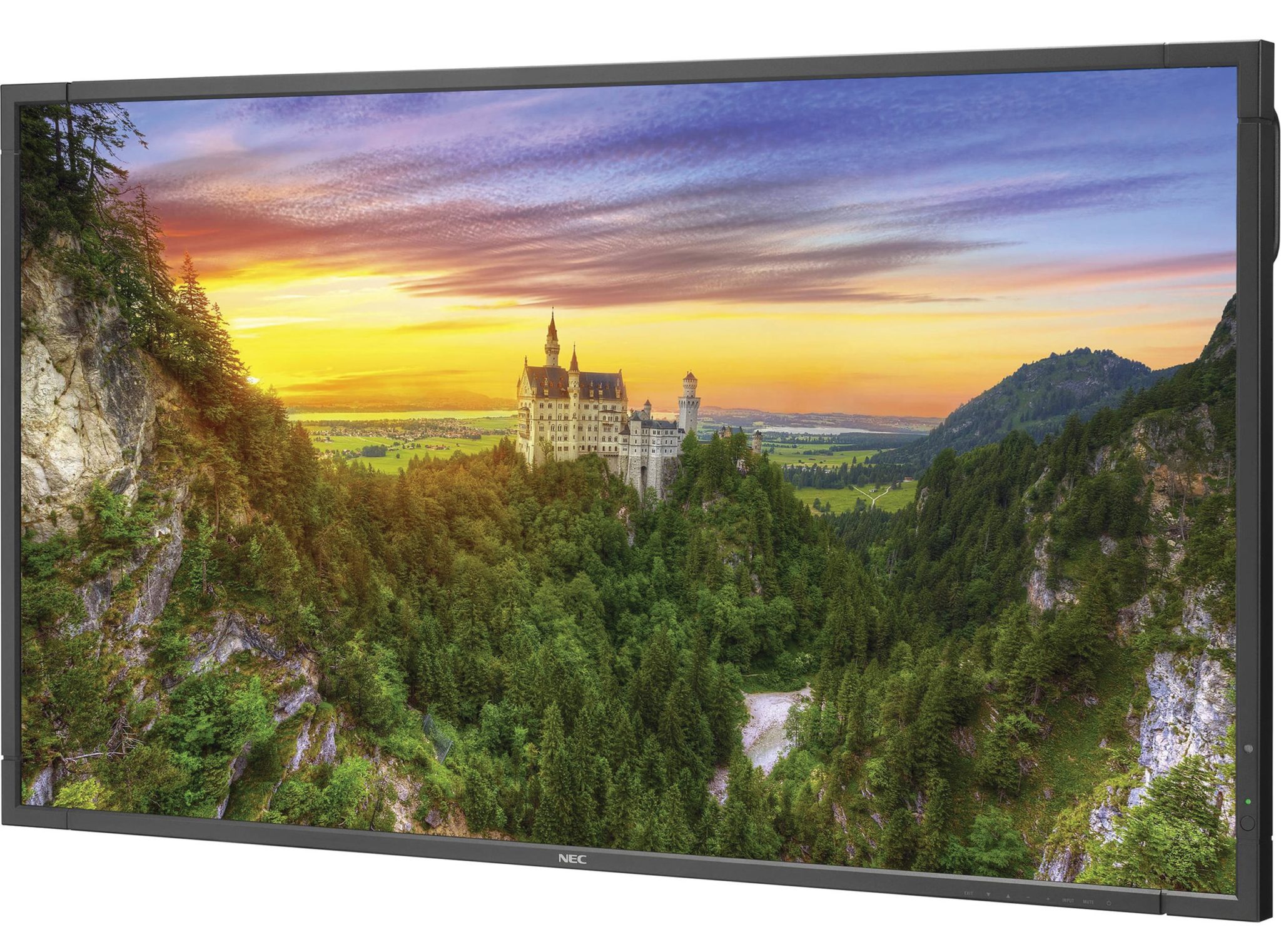 NEC Displays reveals interactive 4k touch displays