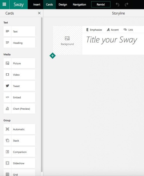 This easy presentation software lets students focus on content, not design