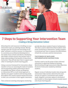 7 Steps to Supporting Your Intervention Team | eSchool News
