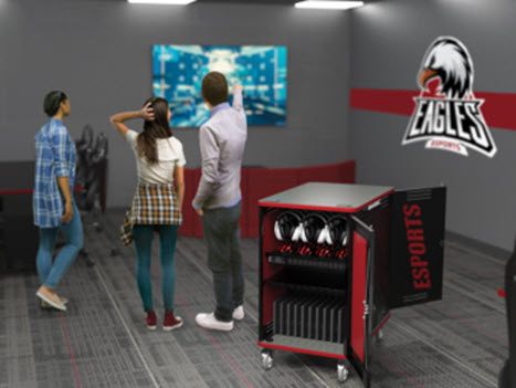 Spectrum Industries Laptop Gaming Cart 1 | eSchool News