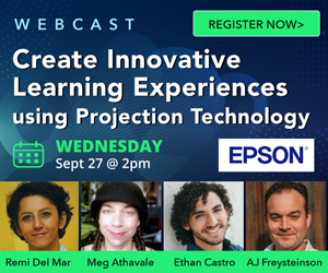 Create Innovative Learning Experiences using Projection Technology
