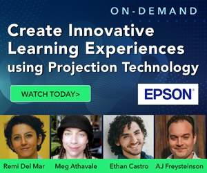 Create Innovative Learning Experiences using Projection Technology